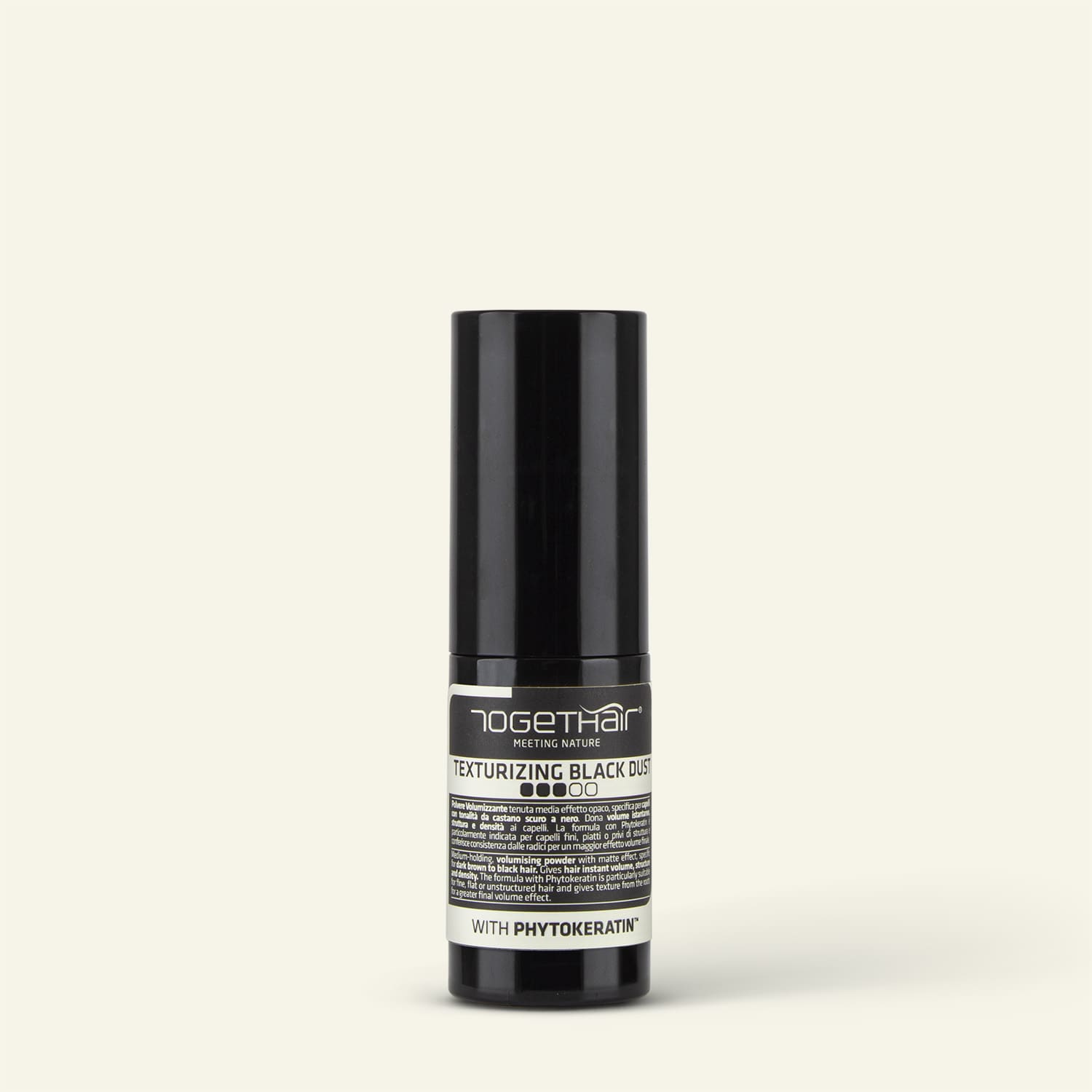 Black texturizing dust 30ml - Styling system - Fissaggio medio (2-3)